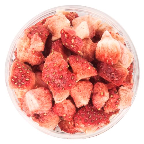 Freeze Dried Diced Strawberries From Chef Rubber